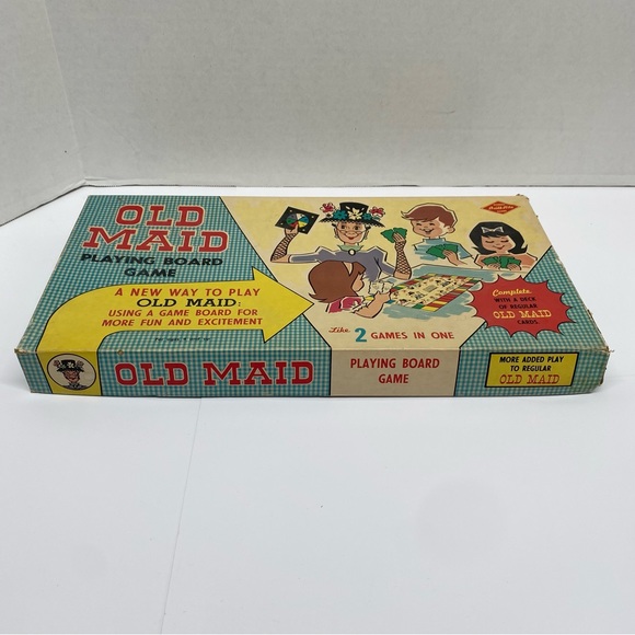 Warren Built Rite | Games | Vintage Old Maid Board Game 95s Warren ...